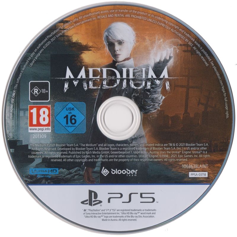 The Medium cover or packaging material - MobyGames