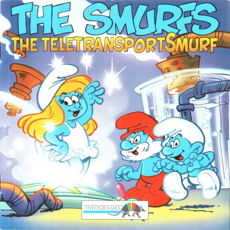 The Smurfs: The Teletransportsmurf cover or packaging material - MobyGames