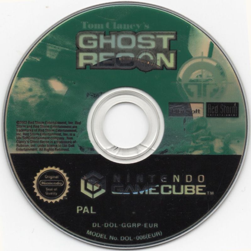 Tom Clancy's Ghost Recon cover or packaging material - MobyGames