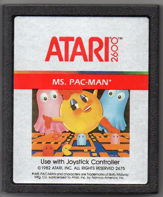 Ms. Pac-Man cover or packaging material - MobyGames