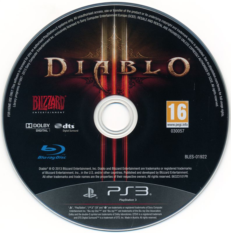Diablo III cover or packaging material - MobyGames