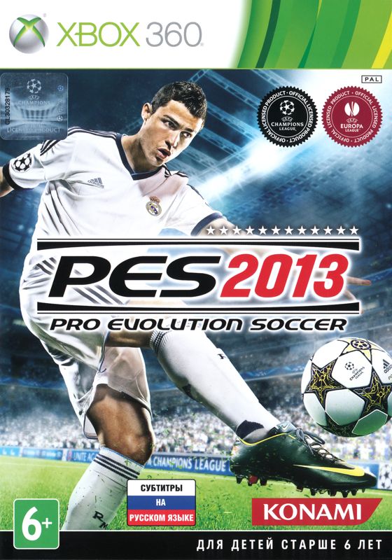 PES 2013: Pro Evolution Soccer cover or packaging material - MobyGames