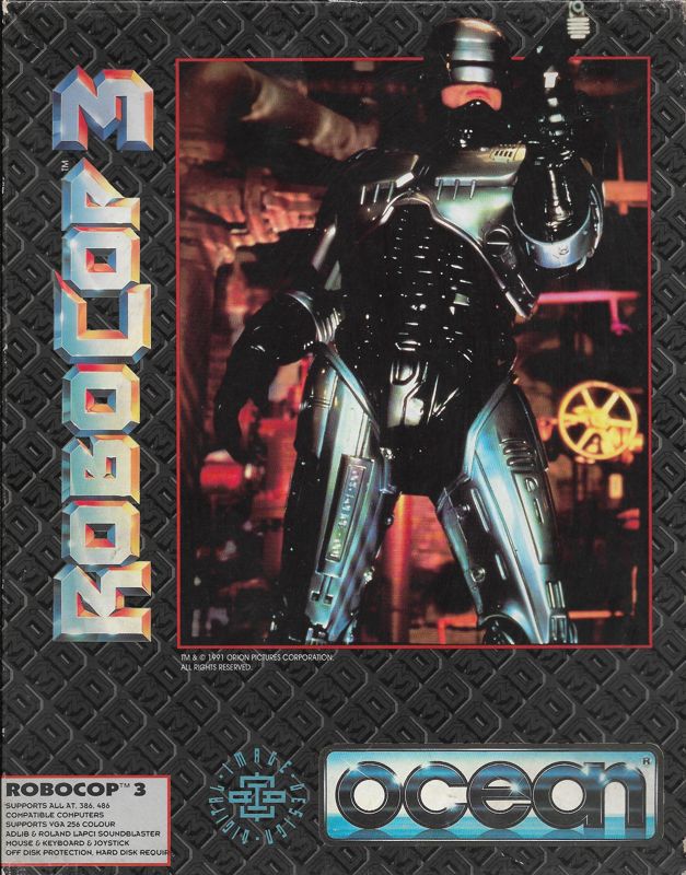 RoboCop 3 cover or packaging material - MobyGames