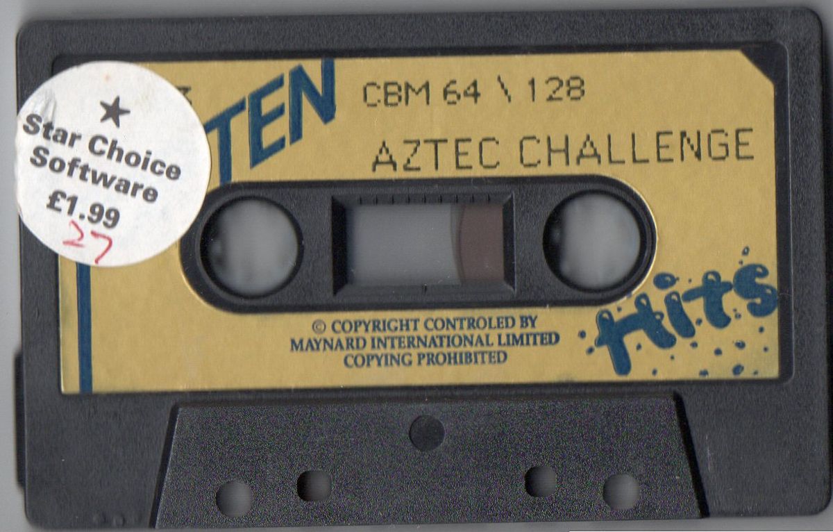 Aztec Challenge cover or packaging material - MobyGames