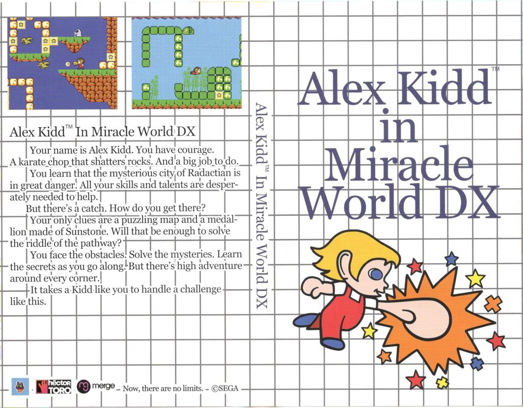 Alex Kidd in Miracle World DX cover or packaging material - MobyGames