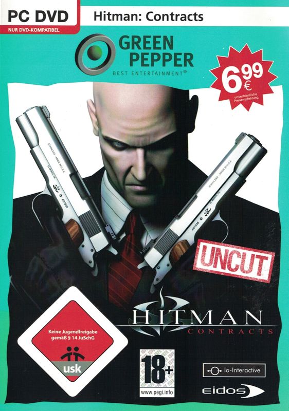 Hitman: Contracts cover or packaging material - MobyGames
