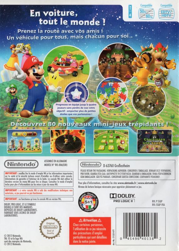 Mario Party 9 cover or packaging material - MobyGames