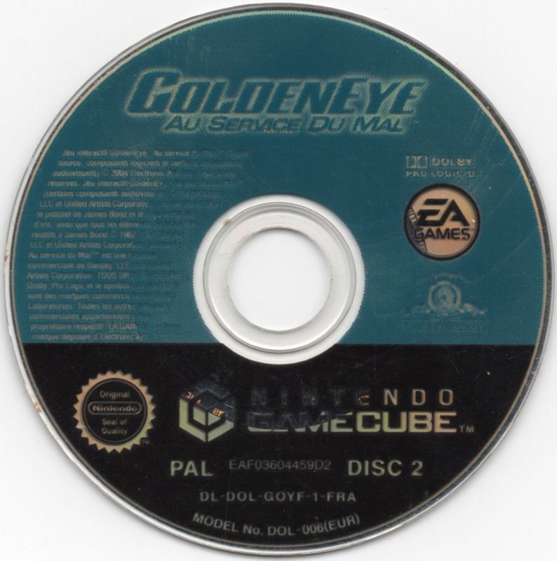 GoldenEye: Rogue Agent cover or packaging material - MobyGames