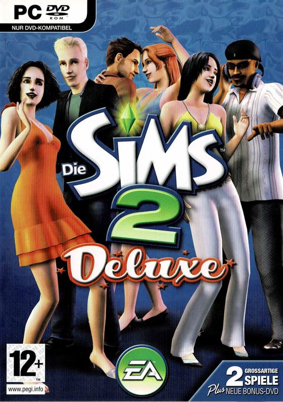 The Sims 2: Deluxe cover or packaging material - MobyGames