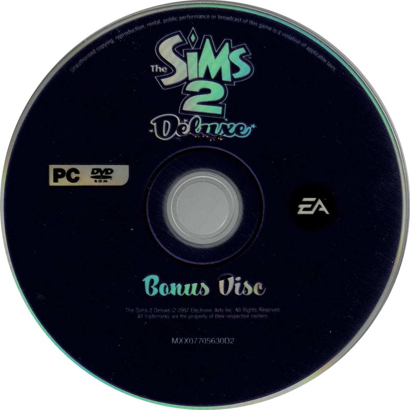 The Sims 2: Deluxe cover or packaging material - MobyGames