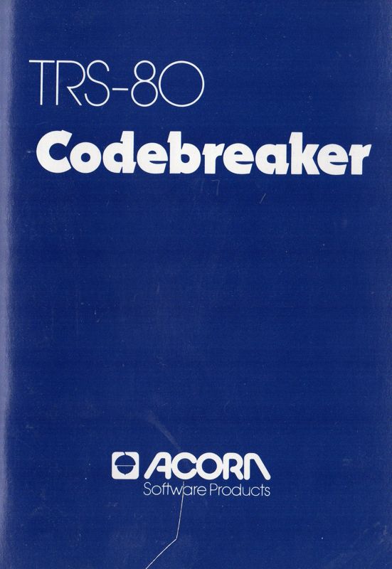 Codebreaker cover or packaging material - MobyGames