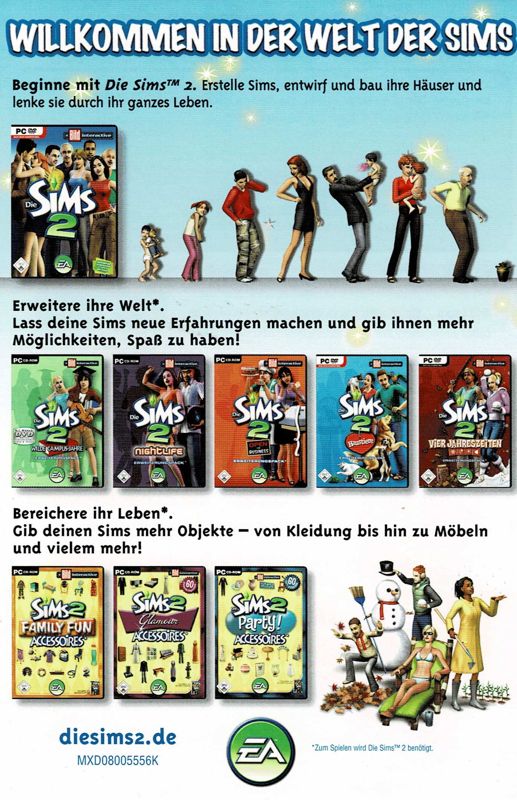 The Sims 2: Celebration! Stuff cover or packaging material - MobyGames