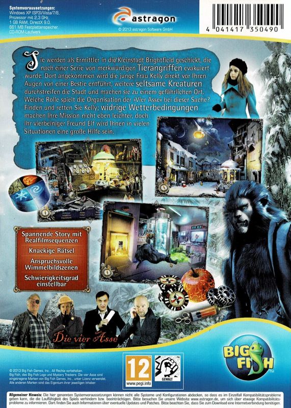 Mystery Trackers: Four Aces cover or packaging material - MobyGames