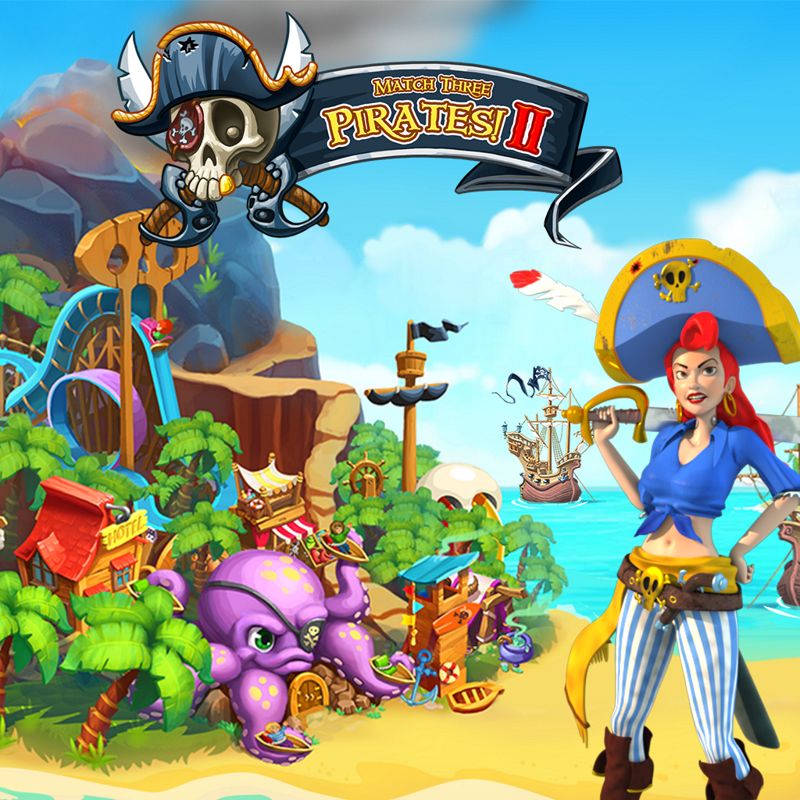 Match Three Pirates II cover or packaging material - MobyGames