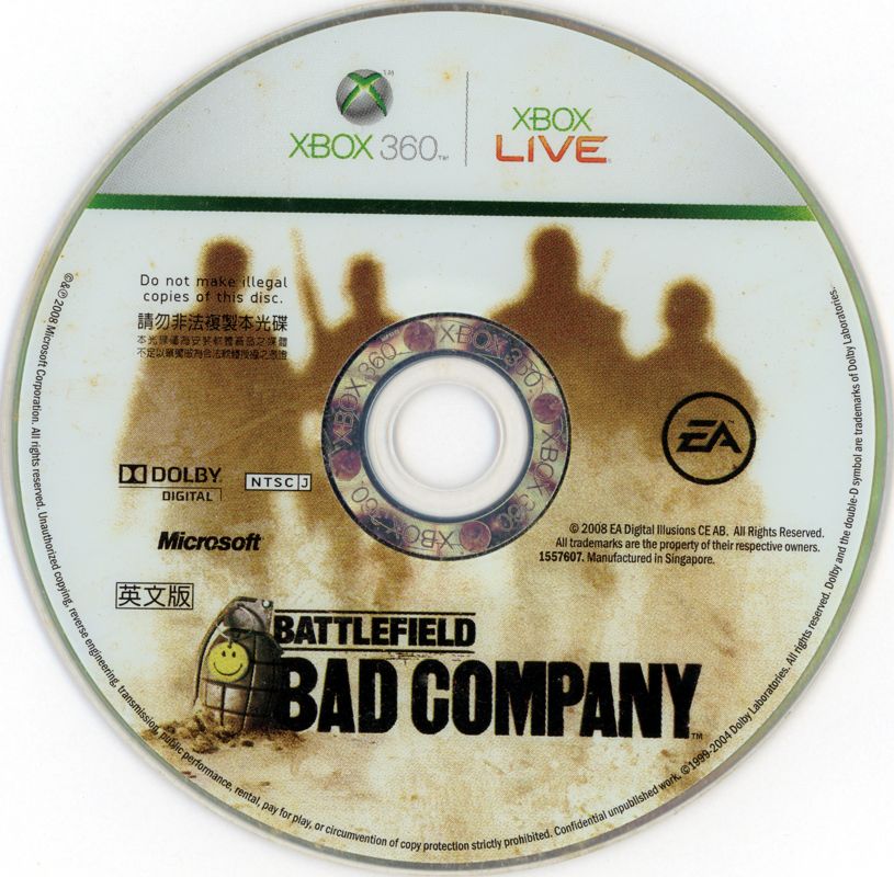 Battlefield: Bad Company cover or packaging material - MobyGames