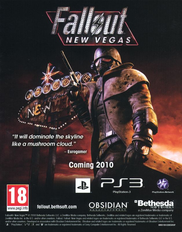 Fallout 3 cover or packaging material - MobyGames