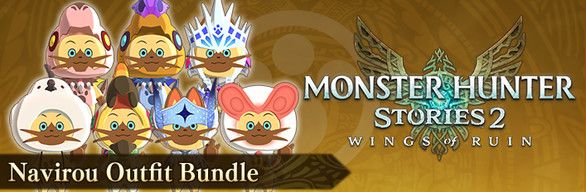 Monster Hunter: Stories 2 - Wings of Ruin: Navirou Outfit Bundle (2021 ...