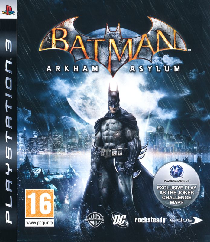 Batman: Arkham Asylum cover or packaging material - MobyGames