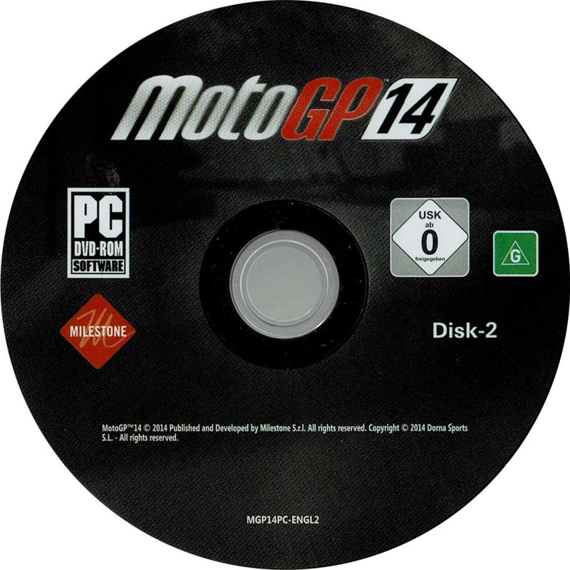 MotoGP 14 cover or packaging material - MobyGames