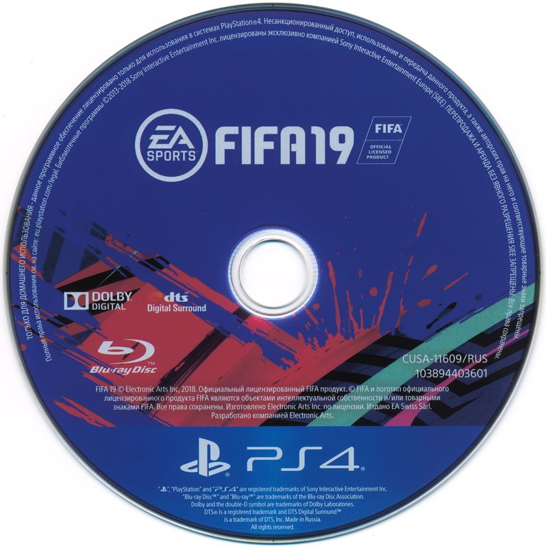 FIFA 19 cover or packaging material - MobyGames