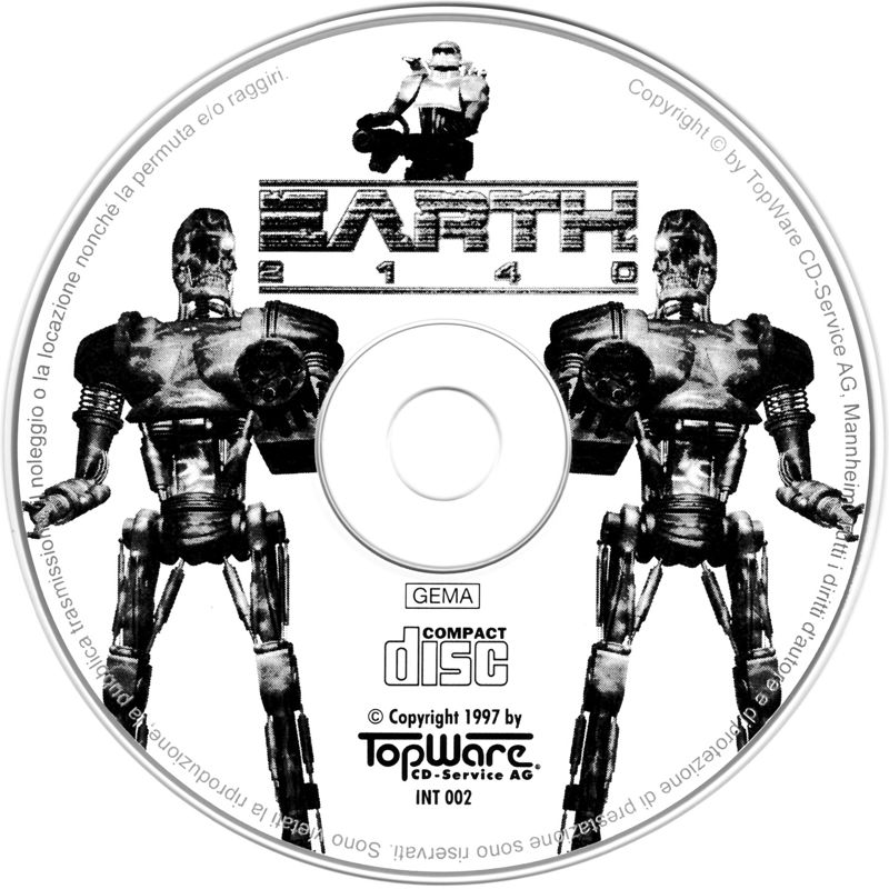 Earth 2140 cover or packaging material - MobyGames