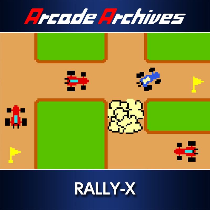 Rally-X cover or packaging material - MobyGames