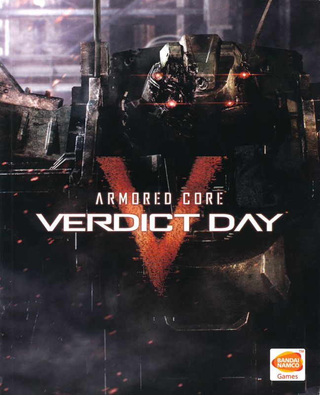 Armored Core: Verdict Day cover or packaging material - MobyGames