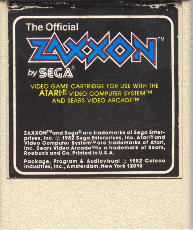 Zaxxon cover or packaging material - MobyGames