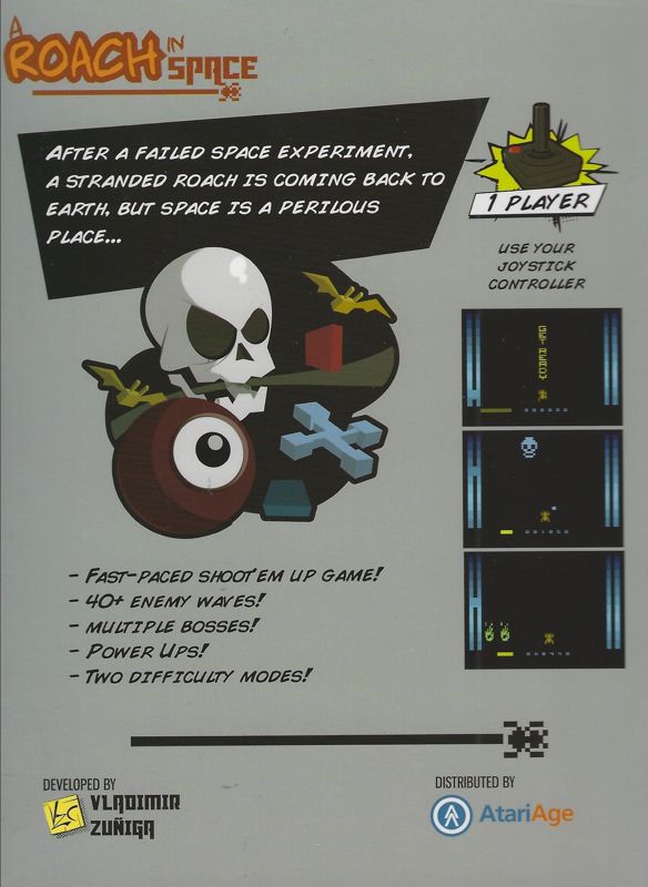 A Roach in Space cover or packaging material - MobyGames
