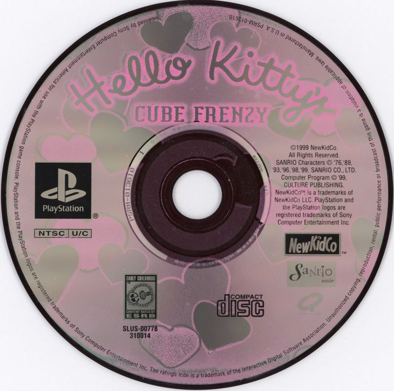 Hello Kitty's Cube Frenzy cover or packaging material - MobyGames