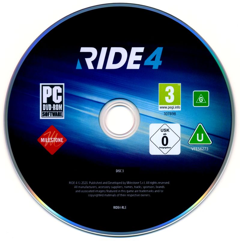Ride 4 cover or packaging material - MobyGames