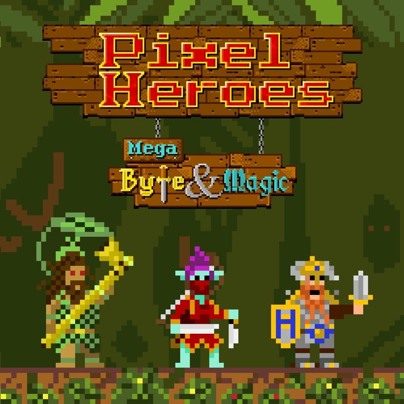 Pixel Heroes: Byte & Magic cover or packaging material - MobyGames