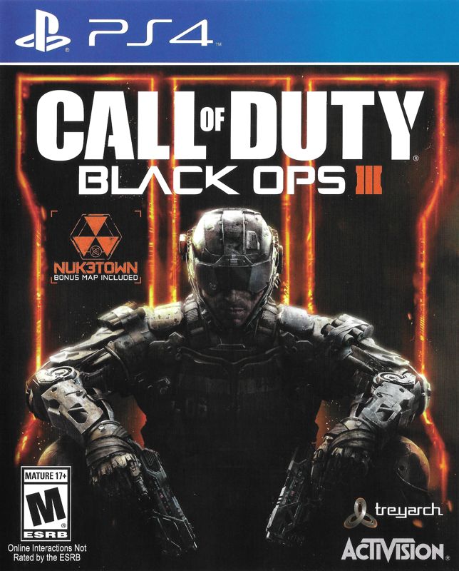 Call of Duty: Black Ops III cover or packaging material - MobyGames