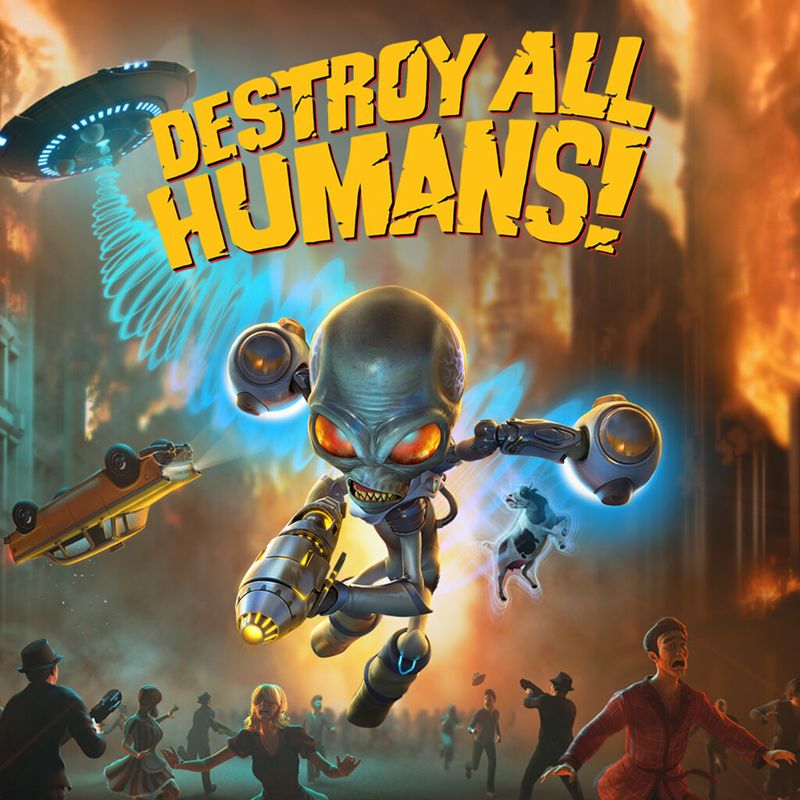 Destroy All Humans! cover or packaging material - MobyGames
