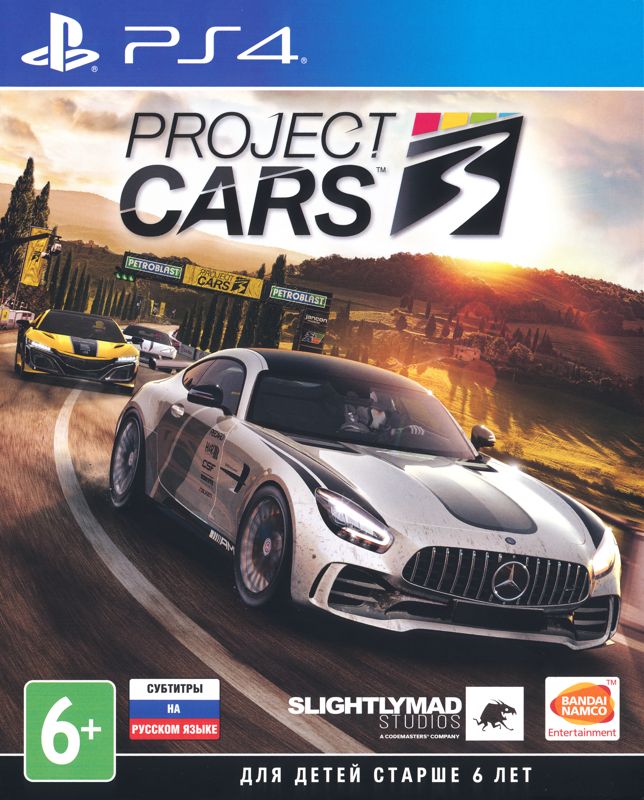 Project Cars 3 cover or packaging material - MobyGames
