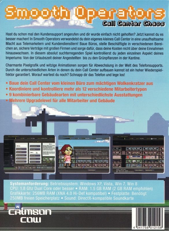 Smooth Operators: Call Center Chaos cover or packaging material - MobyGames
