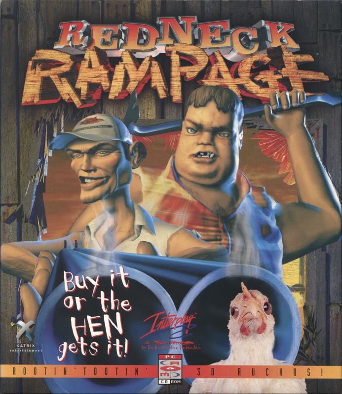 Redneck Rampage cover or packaging material - MobyGames