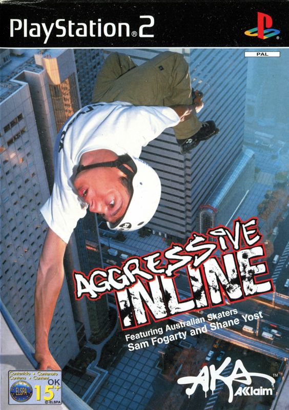 Aggressive Inline cover or packaging material - MobyGames