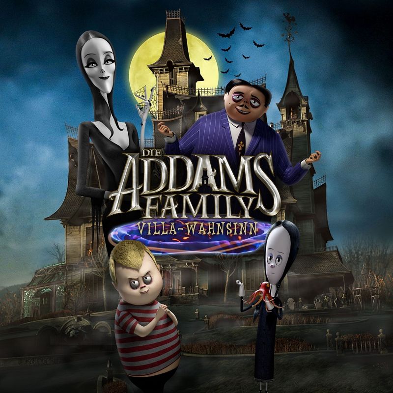 The Addams Family: Mansion Mayhem cover or packaging material - MobyGames