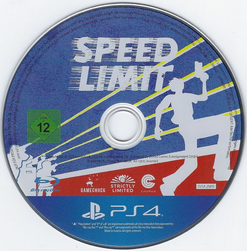 Speed Limit cover or packaging material - MobyGames