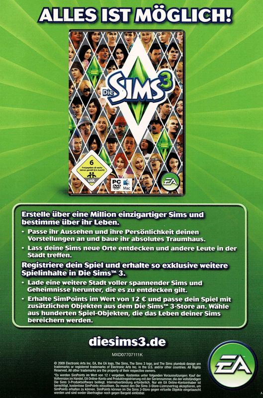 The Sims 2: University cover or packaging material - MobyGames