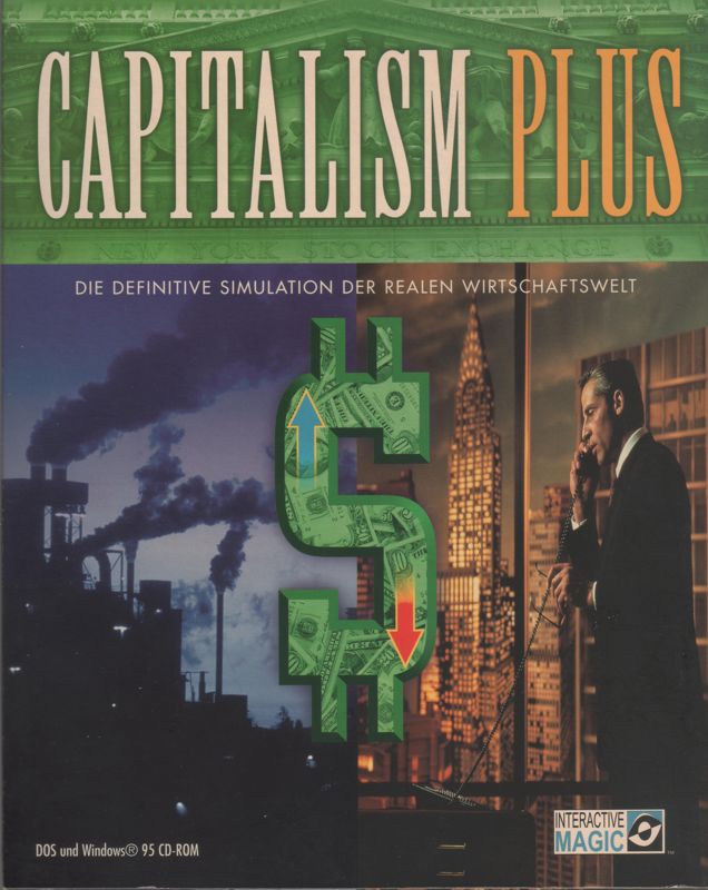 Capitalism Plus cover or packaging material - MobyGames