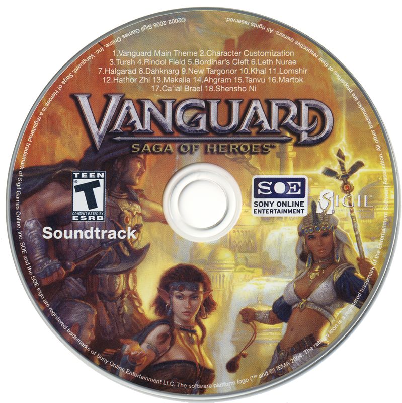 Vanguard: Saga of Heroes (Limited Edition) cover or packaging material ...
