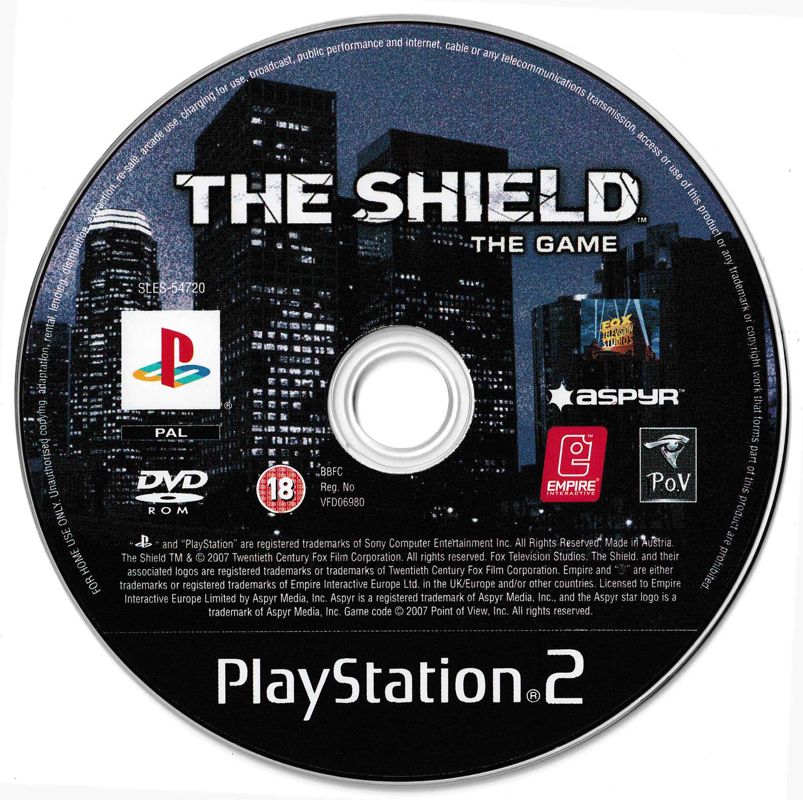 The Shield: The Game cover or packaging material - MobyGames