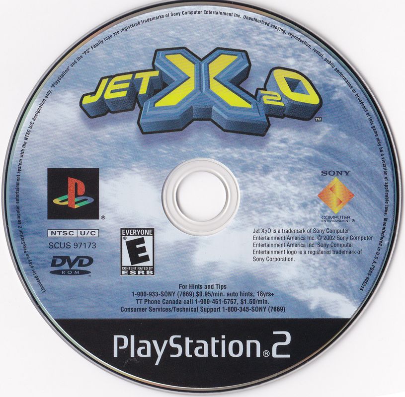 Jet X₂O cover or packaging material - MobyGames