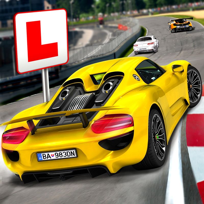 Race Driving License Test cover or packaging material - MobyGames