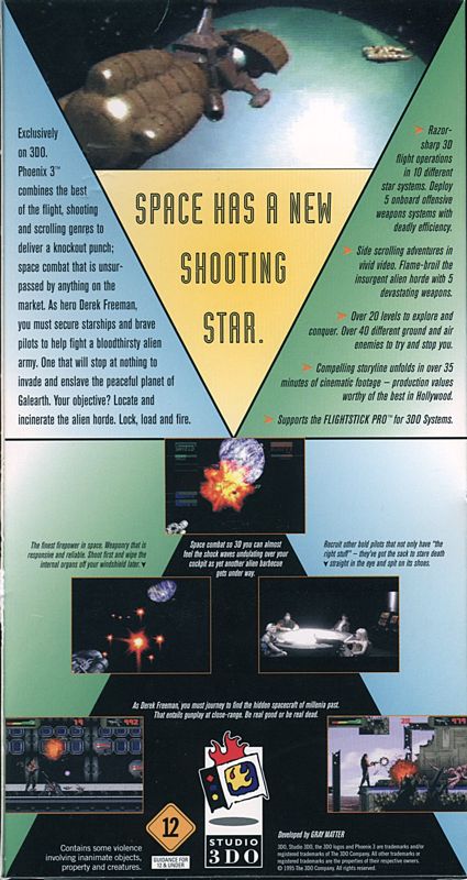 Phoenix 3 cover or packaging material - MobyGames