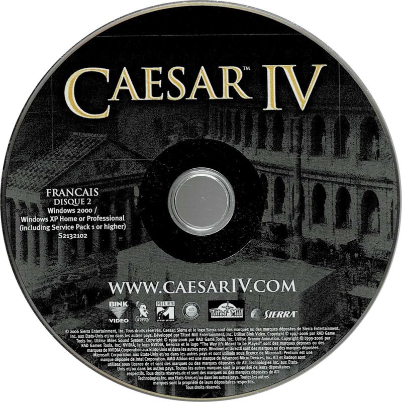 Caesar IV cover or packaging material - MobyGames