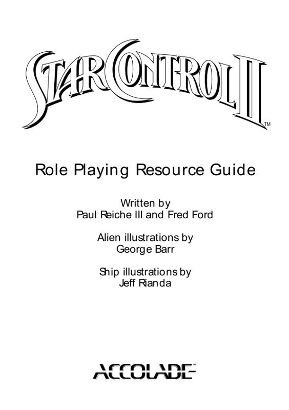 Star Control Collection cover or packaging material - MobyGames