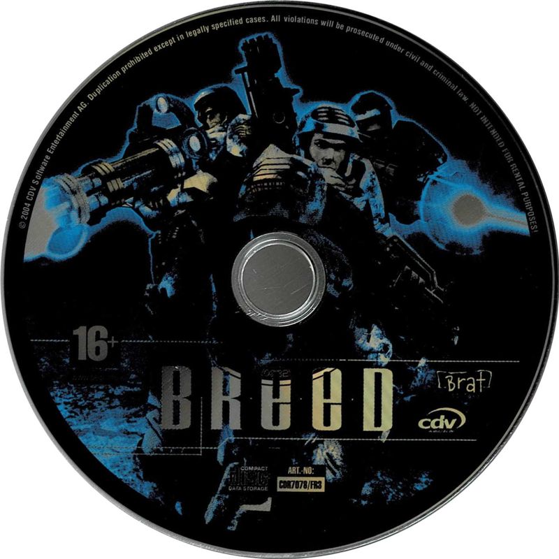 Breed cover or packaging material - MobyGames